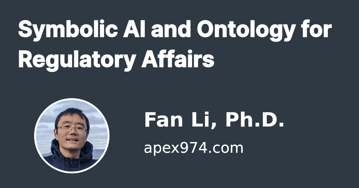 Symbolic AI and Ontology for Regulatory Affairs